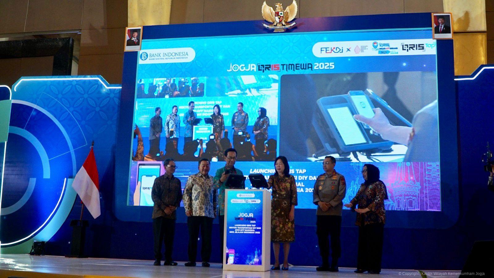 Kemenkum DIY Dukung Inovasi QRIS Tap Bank Indonesia untuk Transportasi Publik, Wujud Dukungan ...