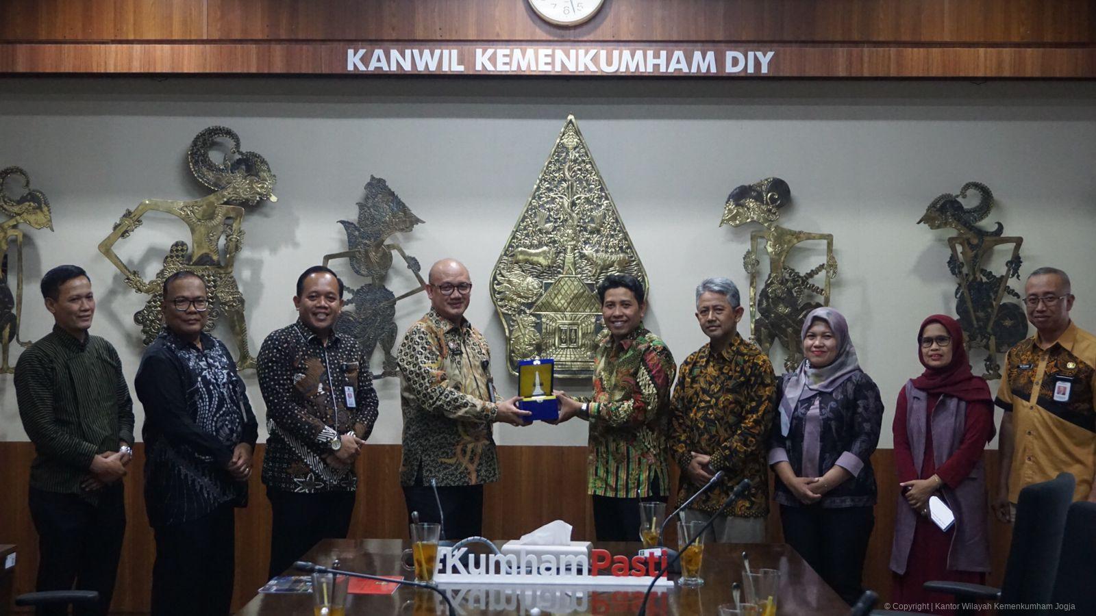 KPU DIY Apresiasi Kanwil Kemenkumham DIY dalam Pelaksanaan Pemilu 2024