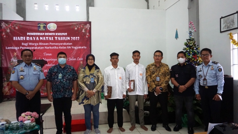 103 WBP di DIY Terima Remisi Khusus Natal