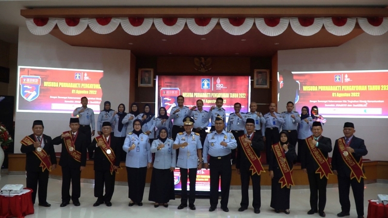 Wisuda Purnabakti Pengayoman Kemenkumham DIY Diikuti 7 Wisudawan