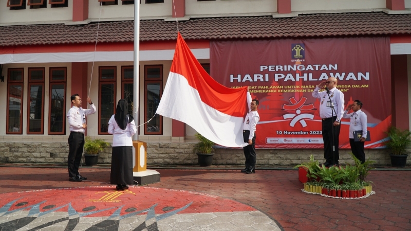 Peringati Hari Pahlawan, Kemenkumham DIY Ajak Teladani Nilai Perjuangan