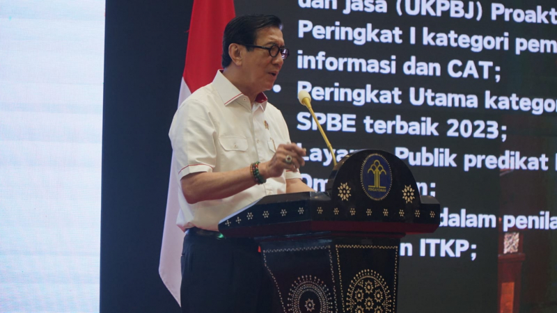 Refleksi Akhir Tahun, Menteri Yasonna: Evaluasi dan Identifikasi Peluang Mendatang