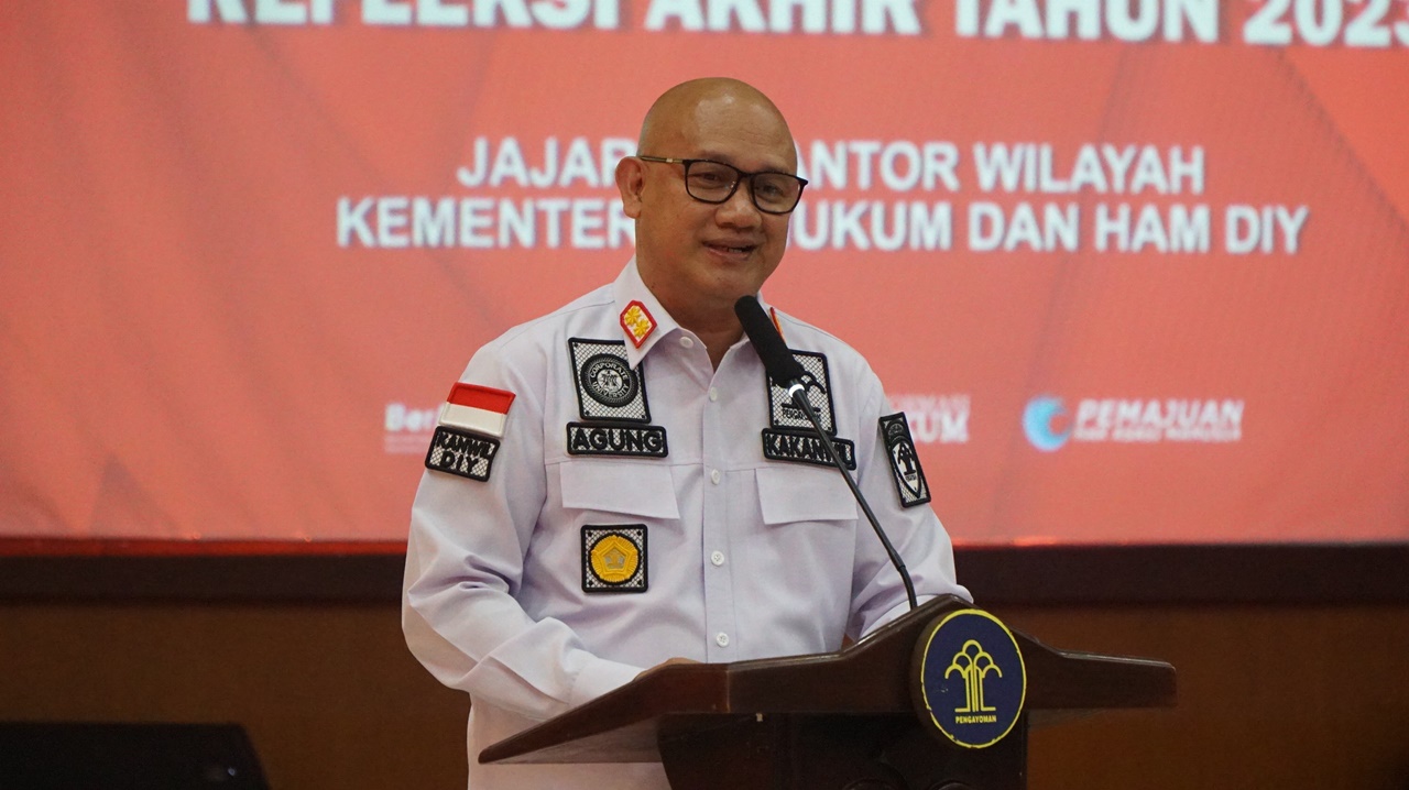 Refleksi Akhir Tahun 2023, Kemenkumham DIY Optimistis Sambut 2024 Penuh Prestasi