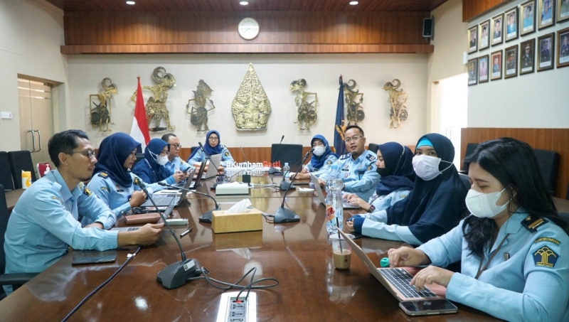 Optimalisasi Kinerja Tahun 2023, Analis Hukum Kemenkumham DIY Gelar Rapat Koordinasi Internal