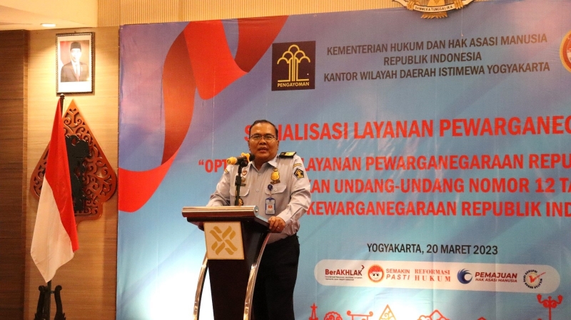 Kemenkumham DIY Gelar Sosialisasi Layanan Pewarganegaraan, Hindari Pemalsuan Dokumen tentang ...