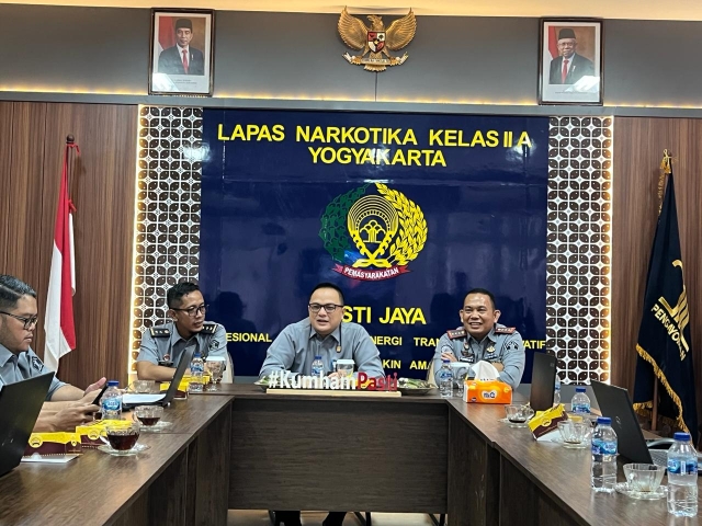 Dorong Peningkatan Kualitas Kinerja, Kanwil Kemenkumham DIY Lakukan Monev Penyusunan Rencana ...