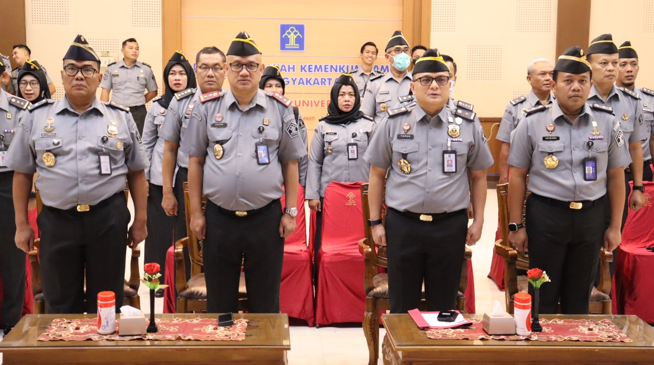 Kanwil Kemenkumham DIY Ikuti Upacara Pelantikan dan Serah Terima Jabatan Pimpinan Tinggi Pratama ...