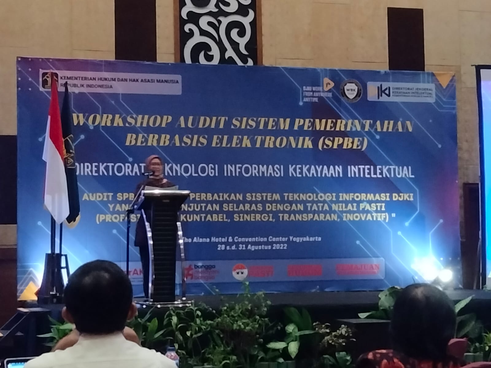 Kemenkumham DIY Sukseskan Workshop Sistem Pemerintahan Berbasis Elektronik
