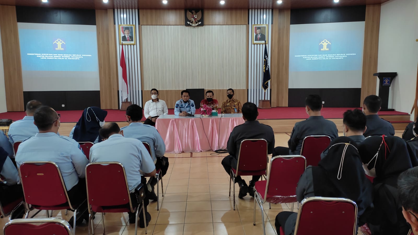 Kanwil Kemenkumham DIY Perkuat Tusi Pembangunan ZI di UPT Sleman