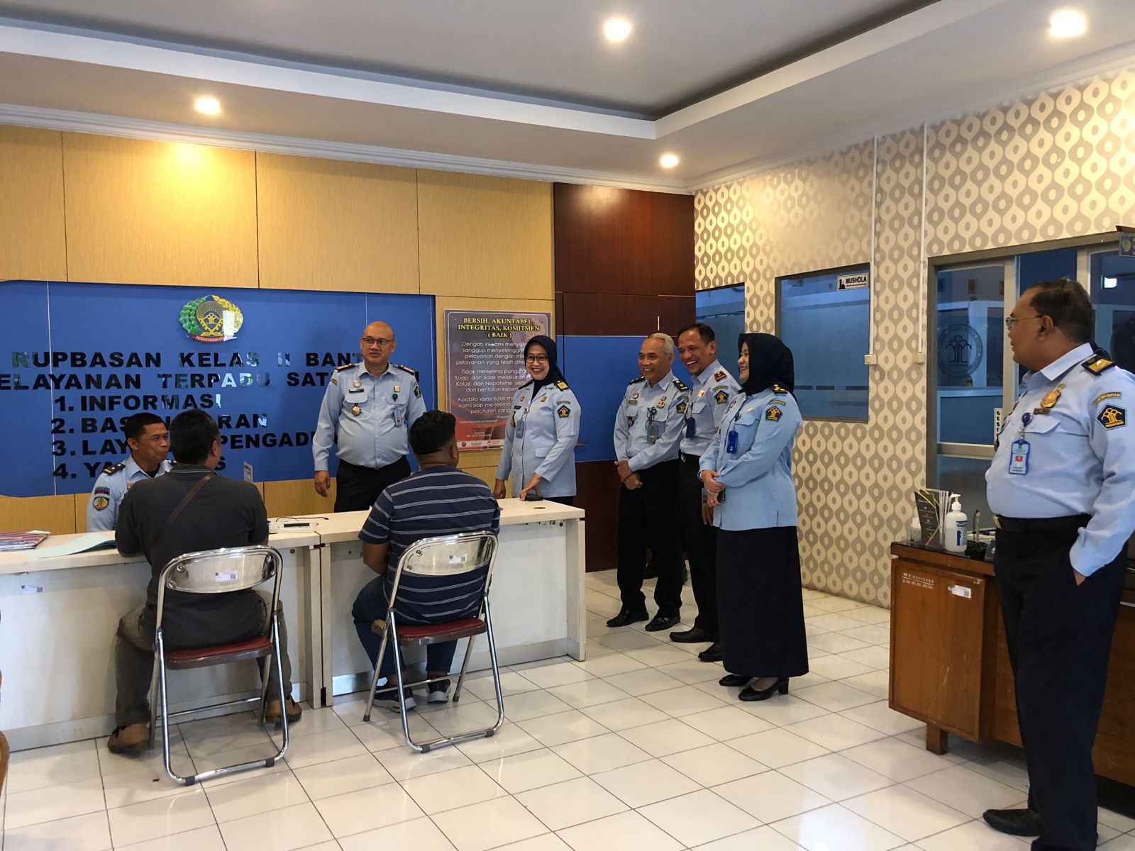 Tinjau Kondisi Jajaran Pasca Gempa, Pimti Pratama Kanwil Kemenkumham DIY Sambangi UPT di ...