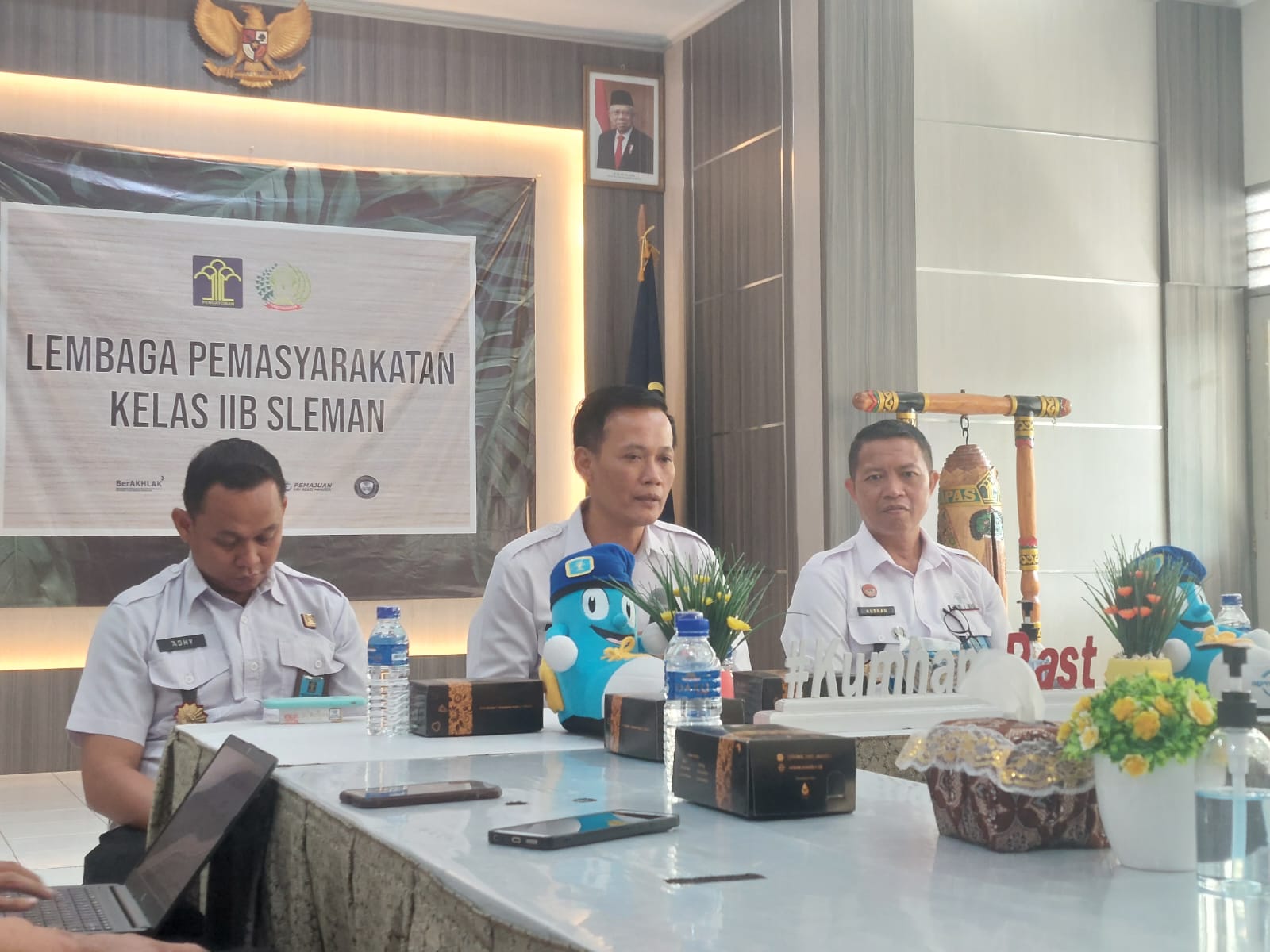 Monev UPT Sleman Raya, Kanwil Kemenkumham DIY Pantau Capaian Kinerja